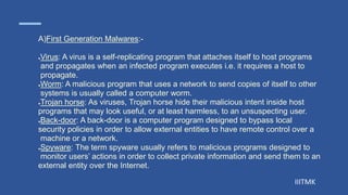 Obfuscation and Mutation in Malware | PPTX
