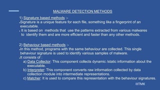 Obfuscation and Mutation in Malware | PPTX