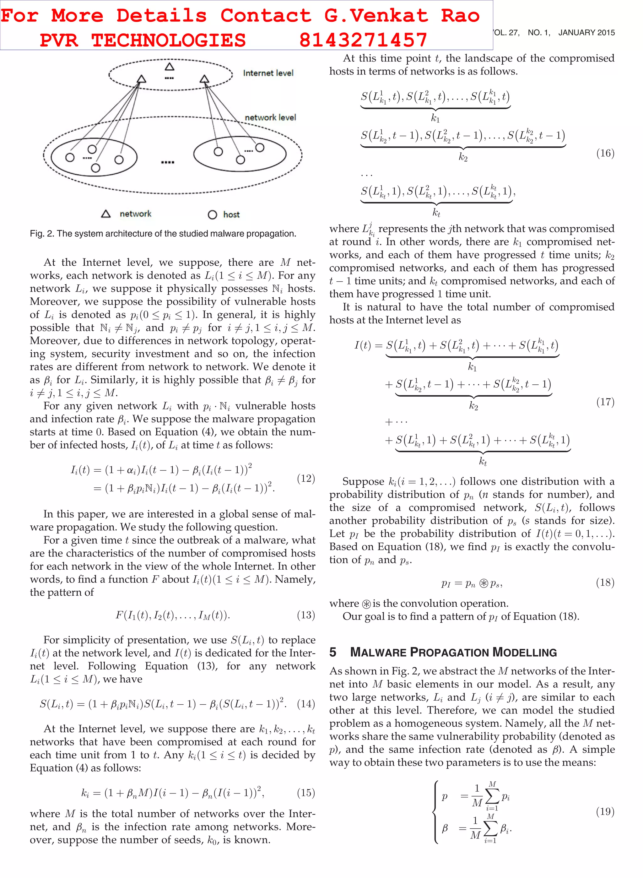 Malware Propagation In Large Scale Networks Pdf