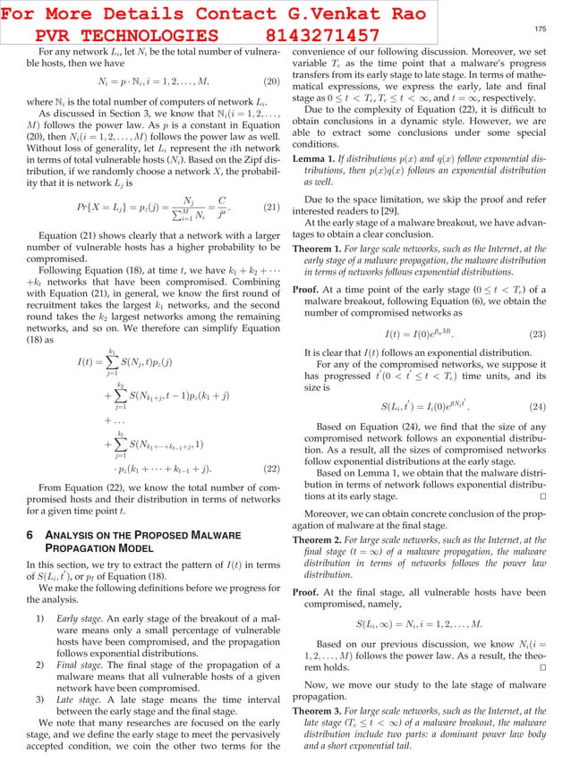 Malware Propagation In Large Scale Networks Pdf