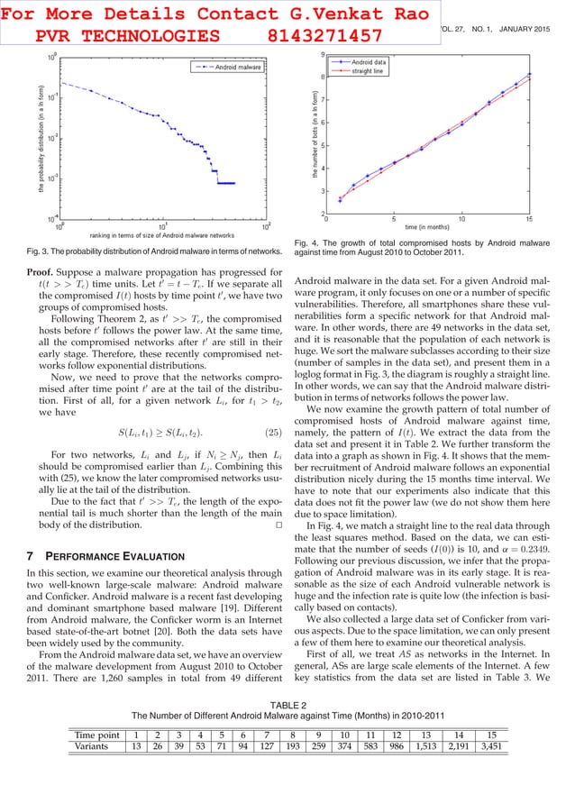 Malware propagation in large scale networks | PDF