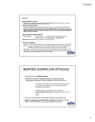 CyberSecurity Series Malware slides | PDF | Web Conferencing | Computer Software and Applications