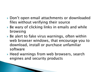 Malware used in cybercrime | PPTX