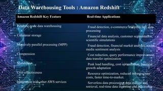 DATA MINING AND DATA WAREHOUSING TOOLS .pptx