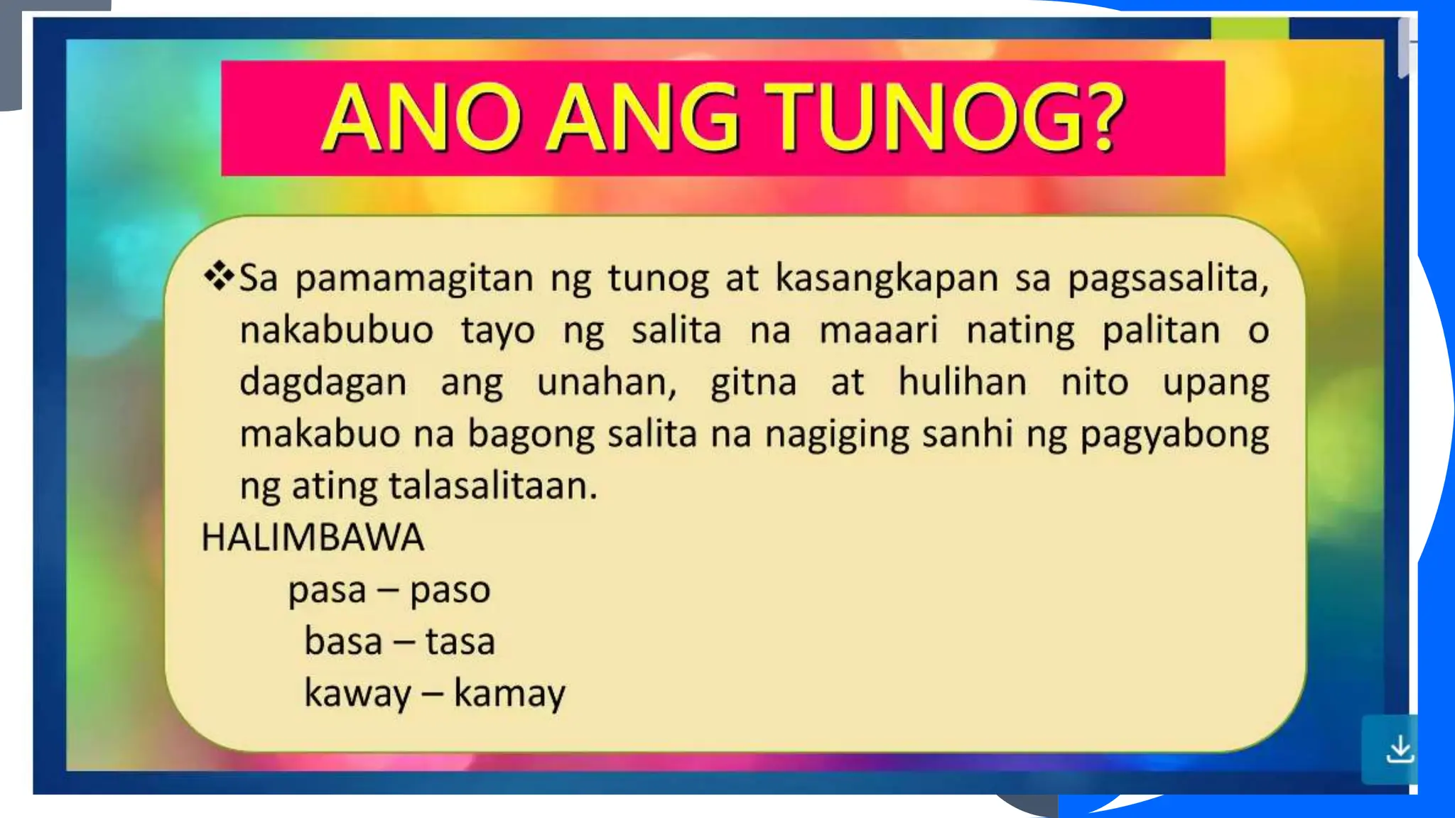 grade 3 lesson in Filipino PowerPoint presentation | PPTX