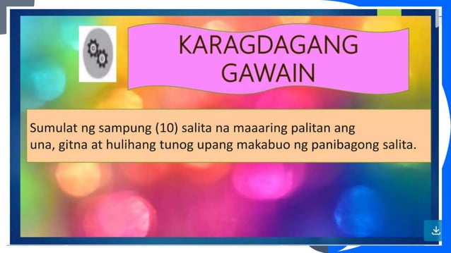 grade 3 lesson in Filipino PowerPoint presentation | PPTX
