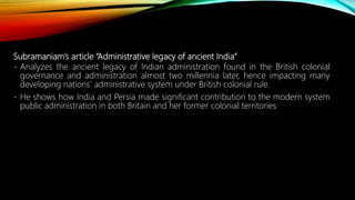 Introduction contribution of the ancient civilization to the modern ...