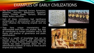 Introduction contribution of the ancient civilization to the modern ...