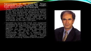 Introduction contribution of the ancient civilization to the modern ...