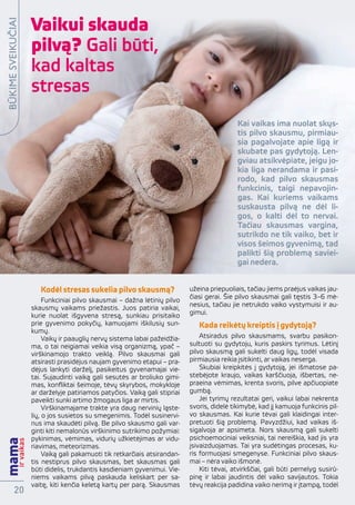 Sveikatos žurnalas Mama ir vaikas_2025 pavasaris | PDF