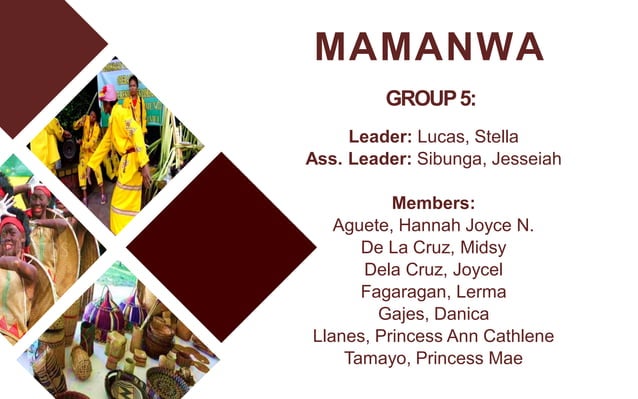 Mamanwa Tribe