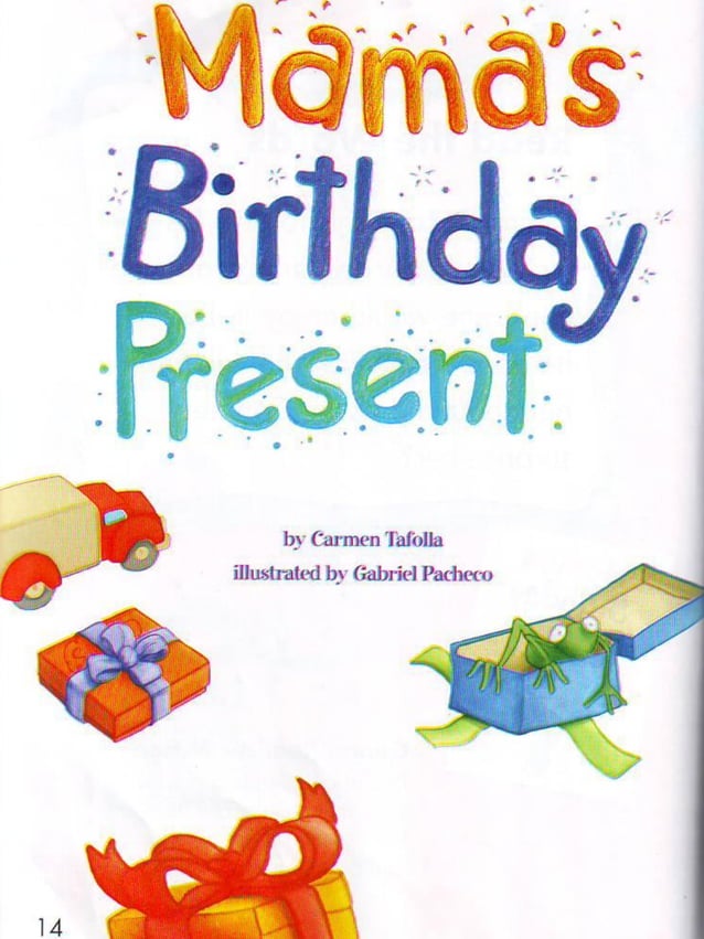 Mama's birthday present text (PDF)