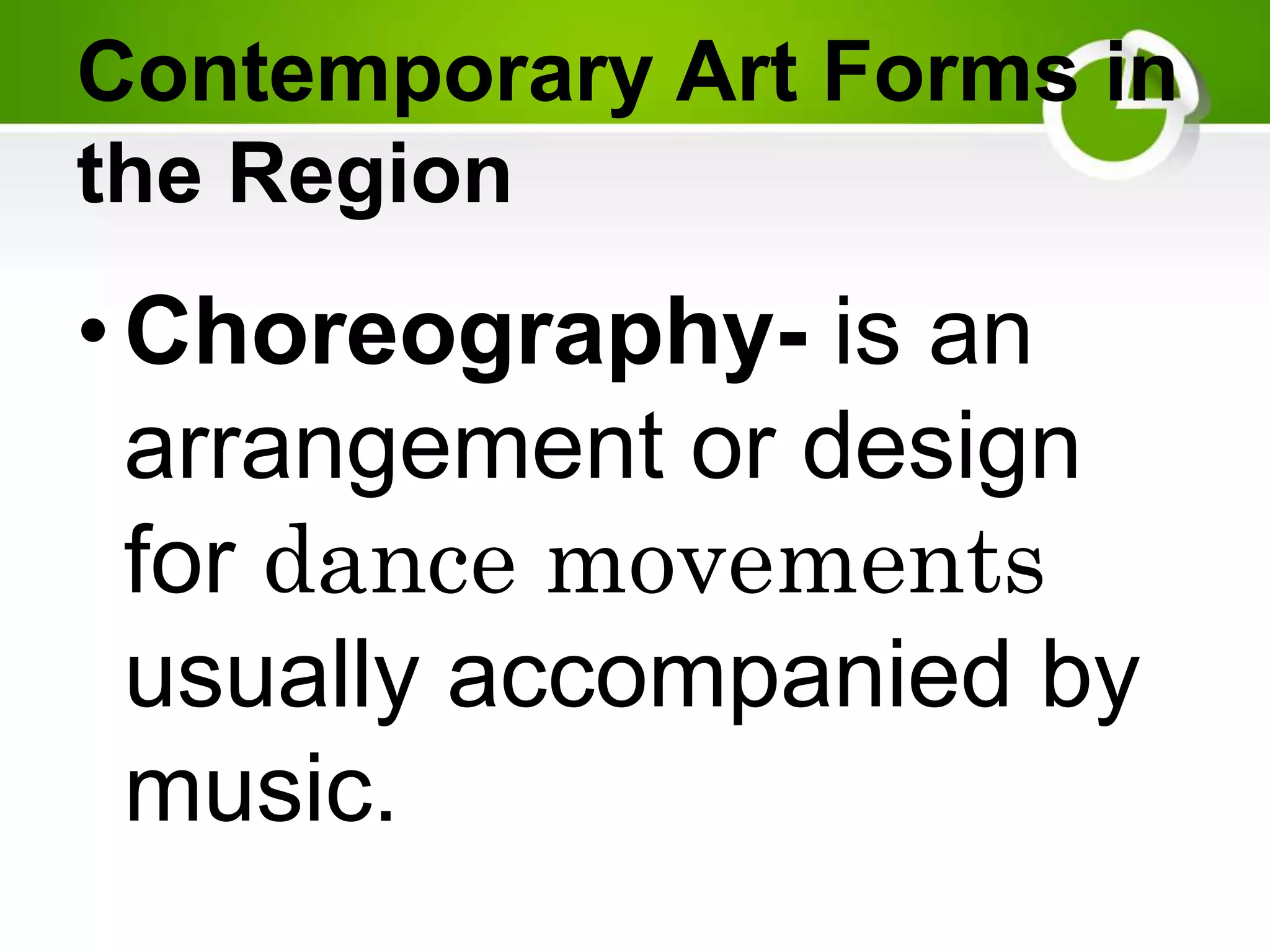 Contemporary Art Forms | PPTX