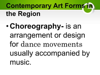 Contemporary Art Forms | PPTX