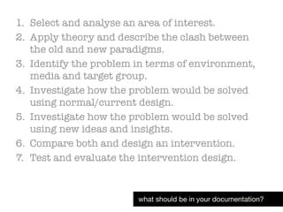 Intervention Design presentation #5 | PDF