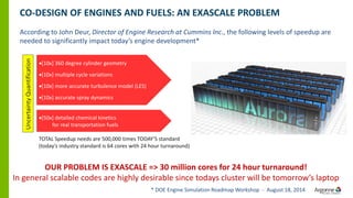Towards Exascale Engine Simulations with NEK5000 | PPT