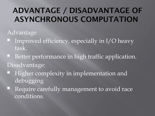 Asynchronous and Synchronous Computation .pptx