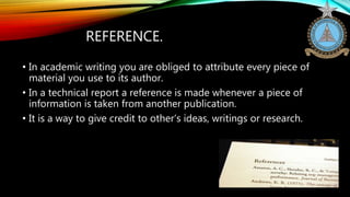 referencing and bibliography | PPTX