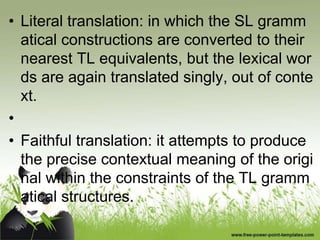 translation method | PPTX