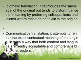 translation method | PPTX