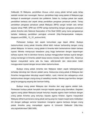 Budaya Pekak | DOCX