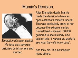 Mamie Till Mobley | PPTX