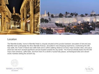Mamilla Presentation | PPT