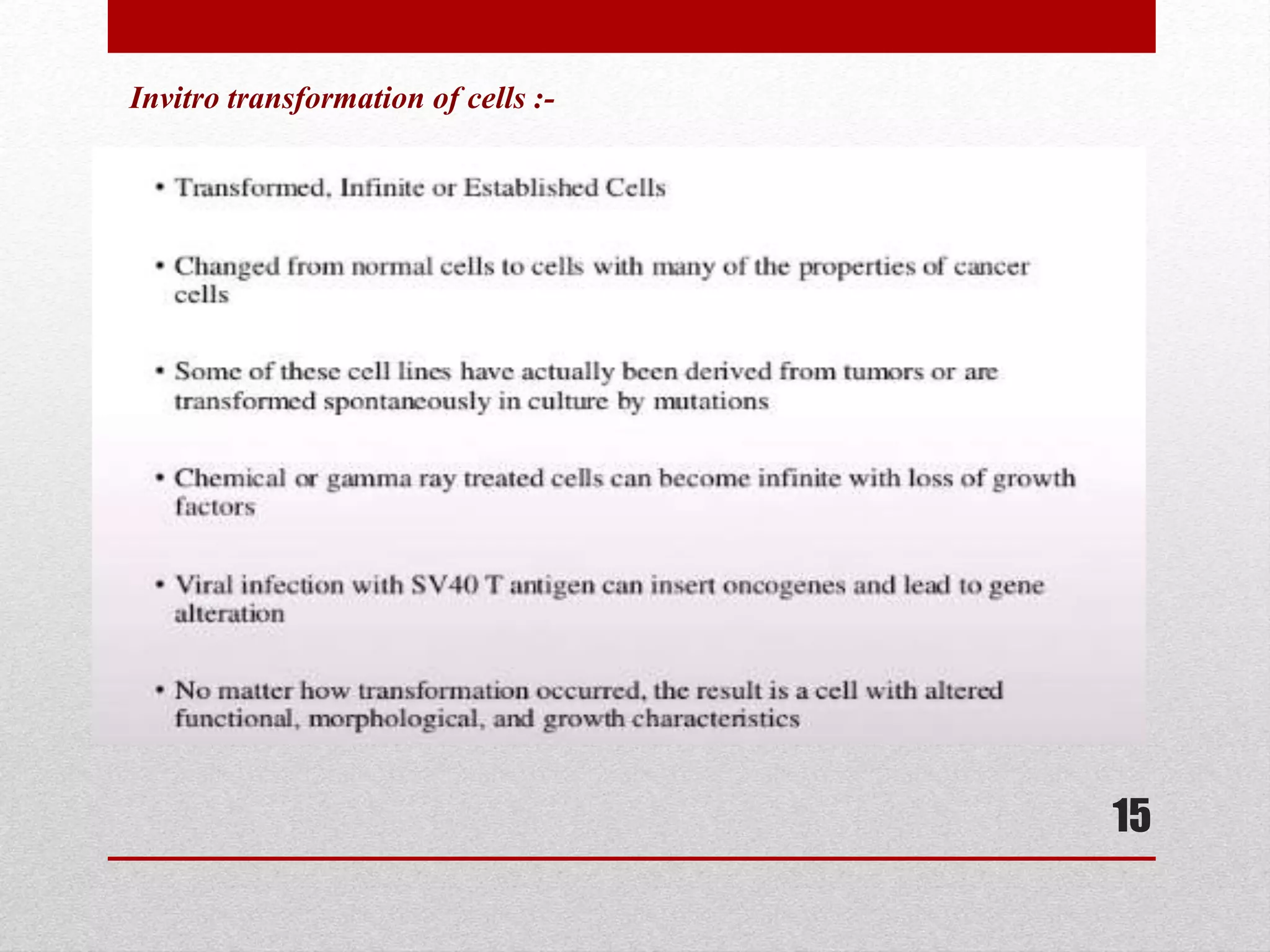 Mammalian cell culture, basic techniques | PPTX