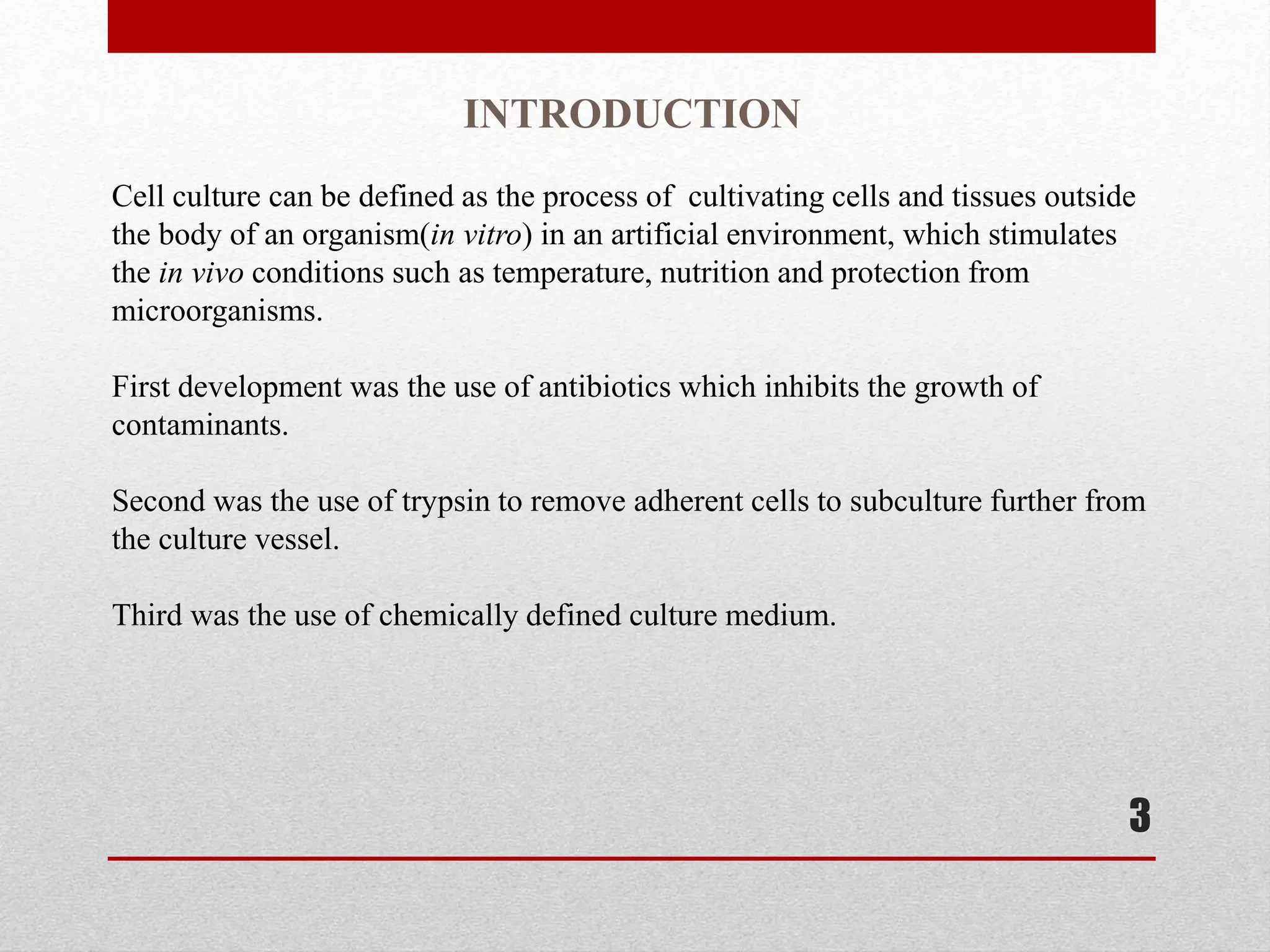 Mammalian cell culture, basic techniques | PPTX