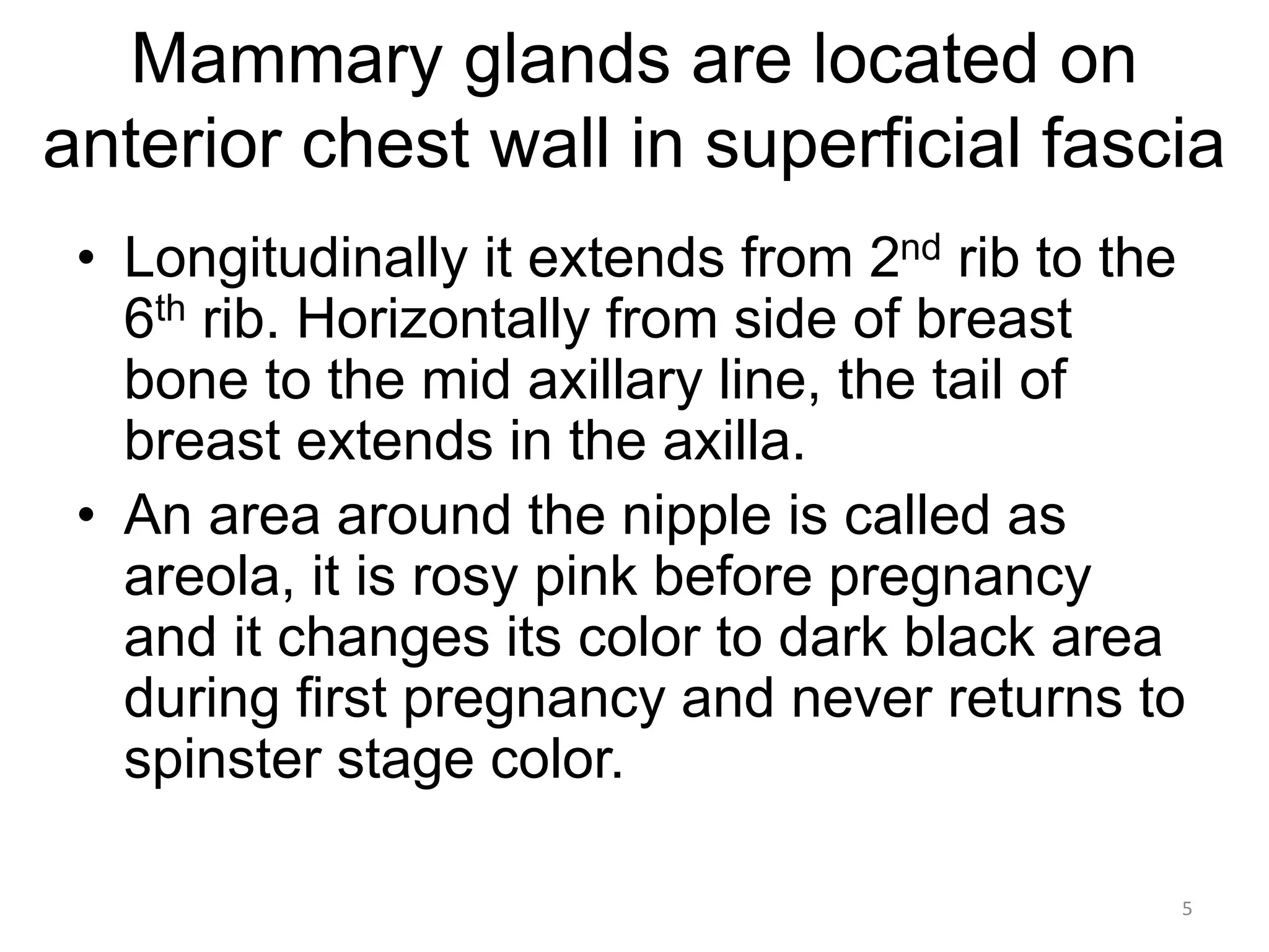 Mammary gland | PPTX