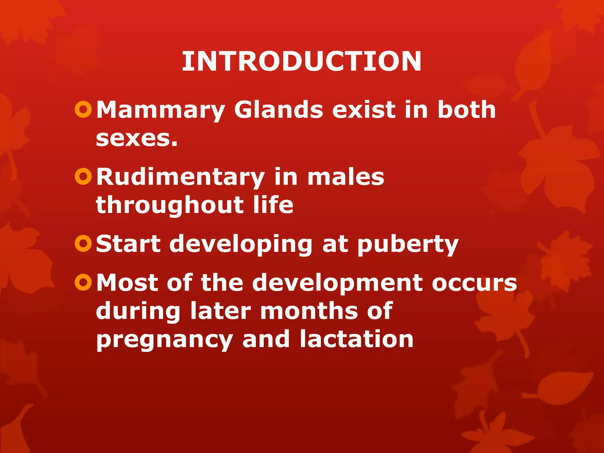 Mammary gland | PPT