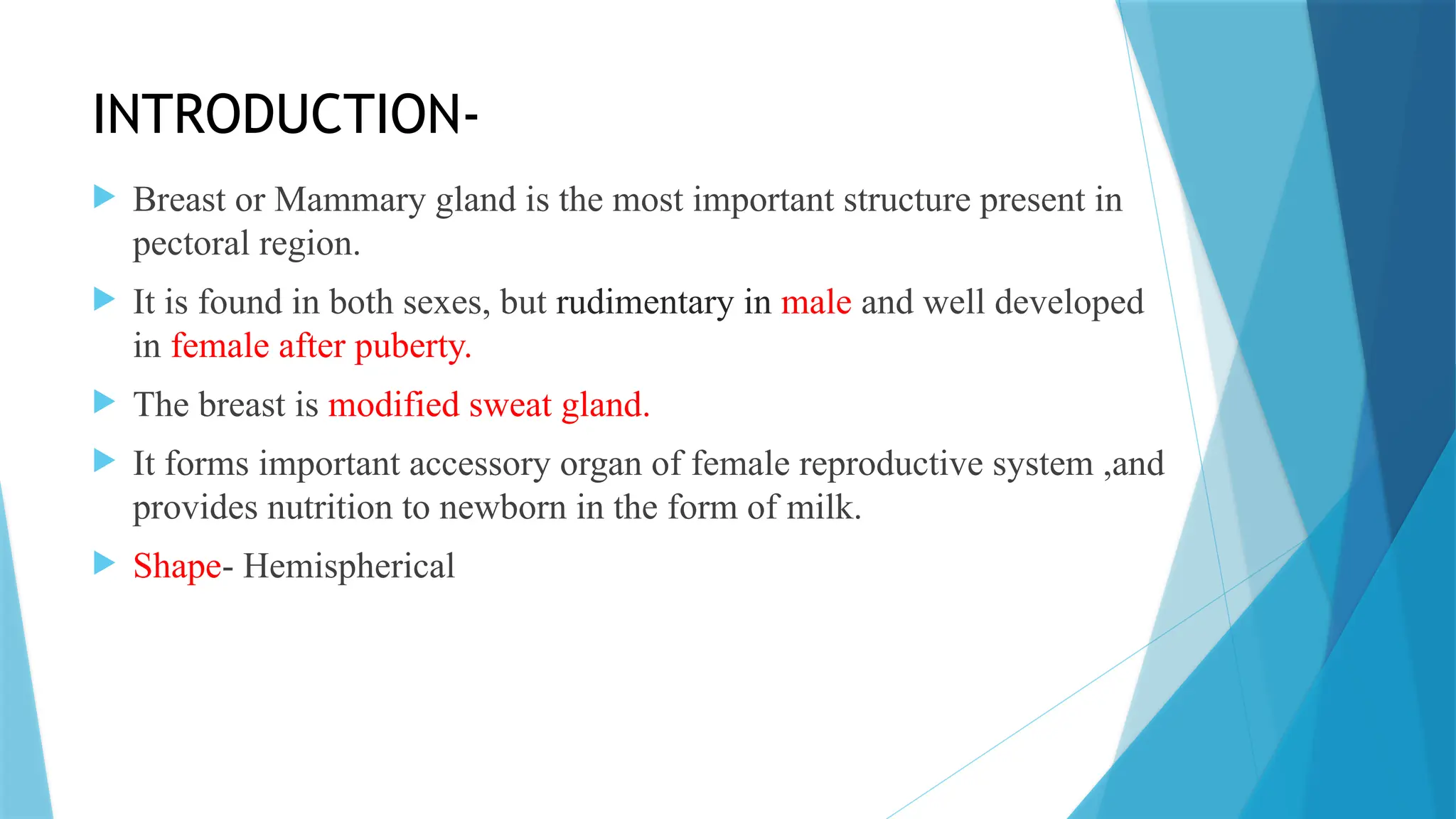 ANATOMY OF MAMMARY GLAND WITH CLINICAL ANATOMY | PPTX