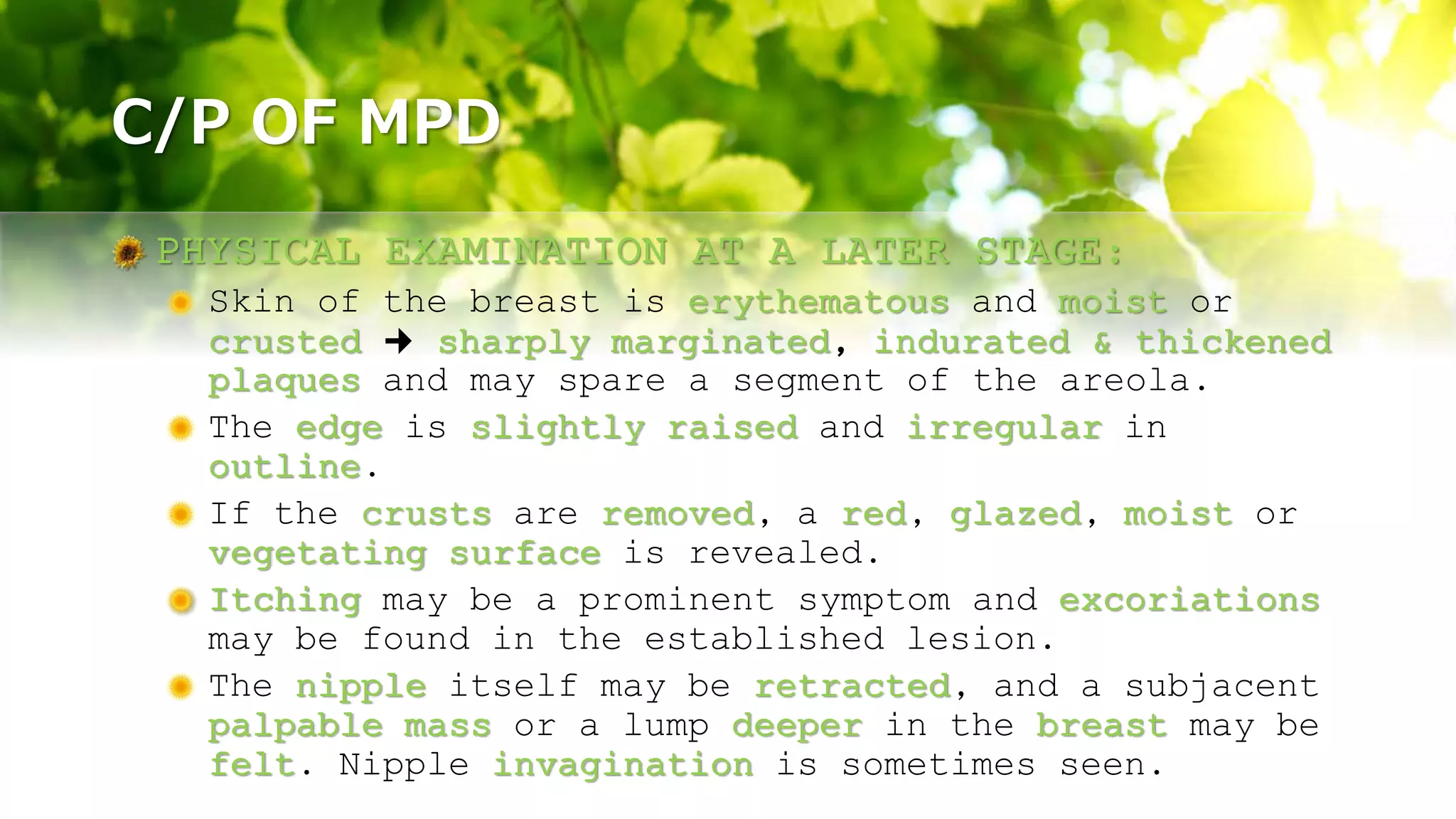 Mammary Paget Disease (MPD) & Extramammary Paget disease (EMPD) | PPTX