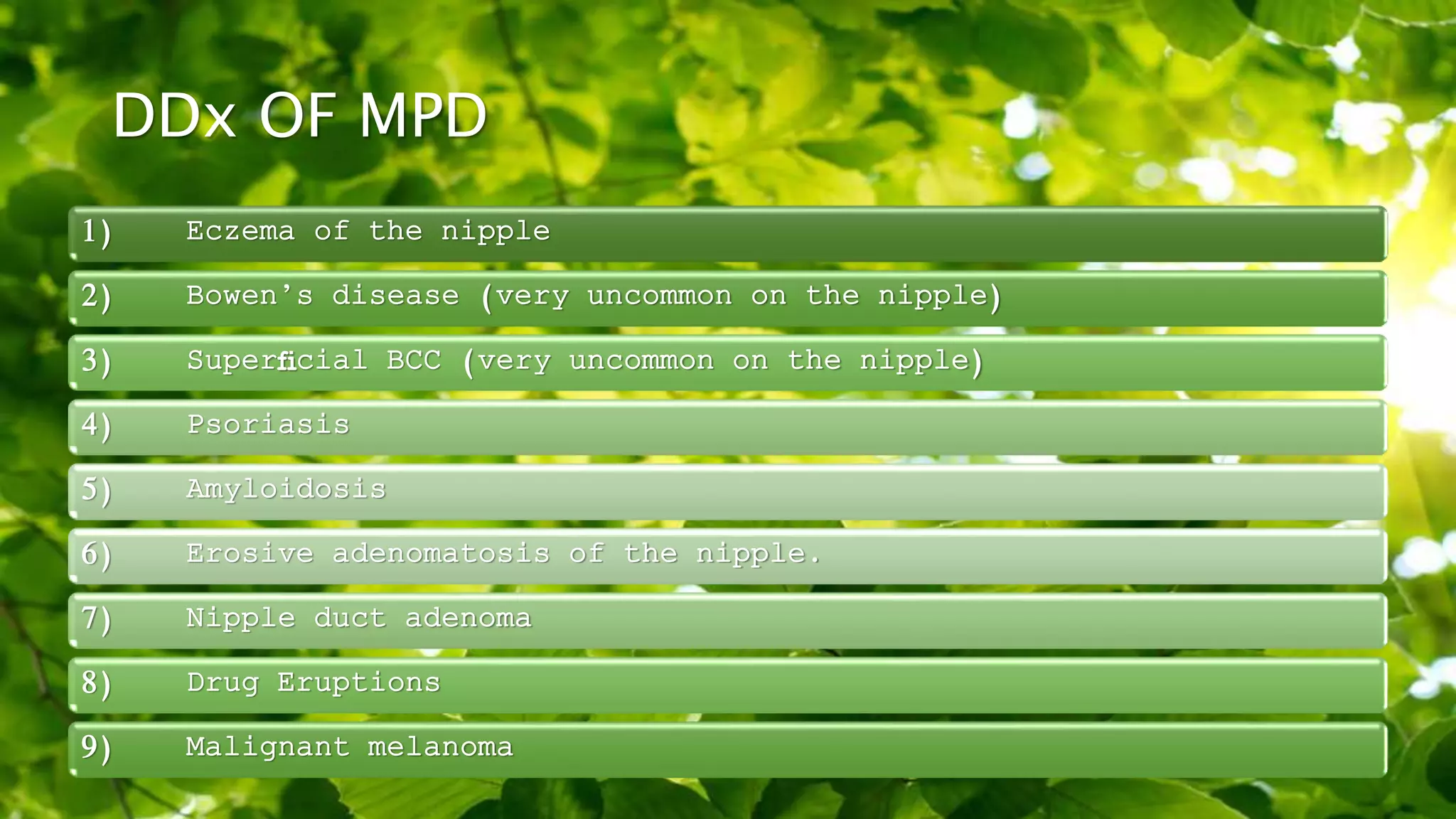 Mammary Paget Disease (MPD) & Extramammary Paget disease (EMPD) | PPTX