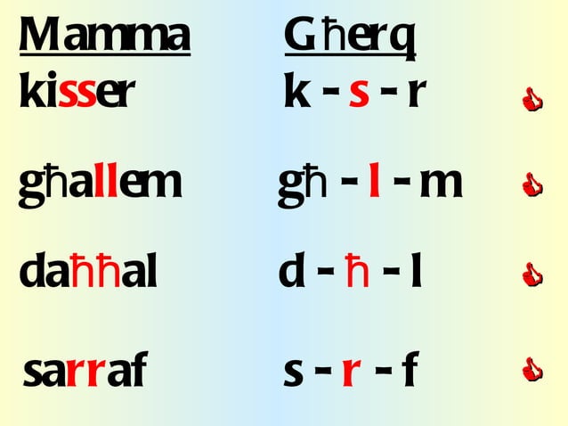 Il-Mamma u l-Għerq | PPT