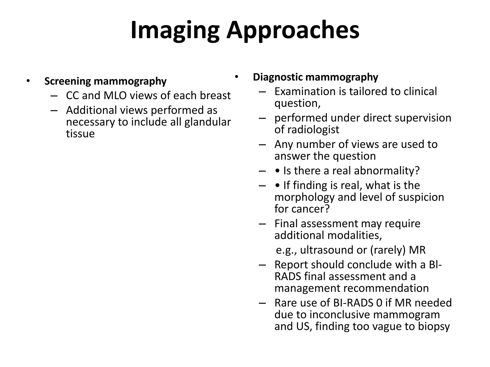 Breast mammography and tomosynthesis | PPTX