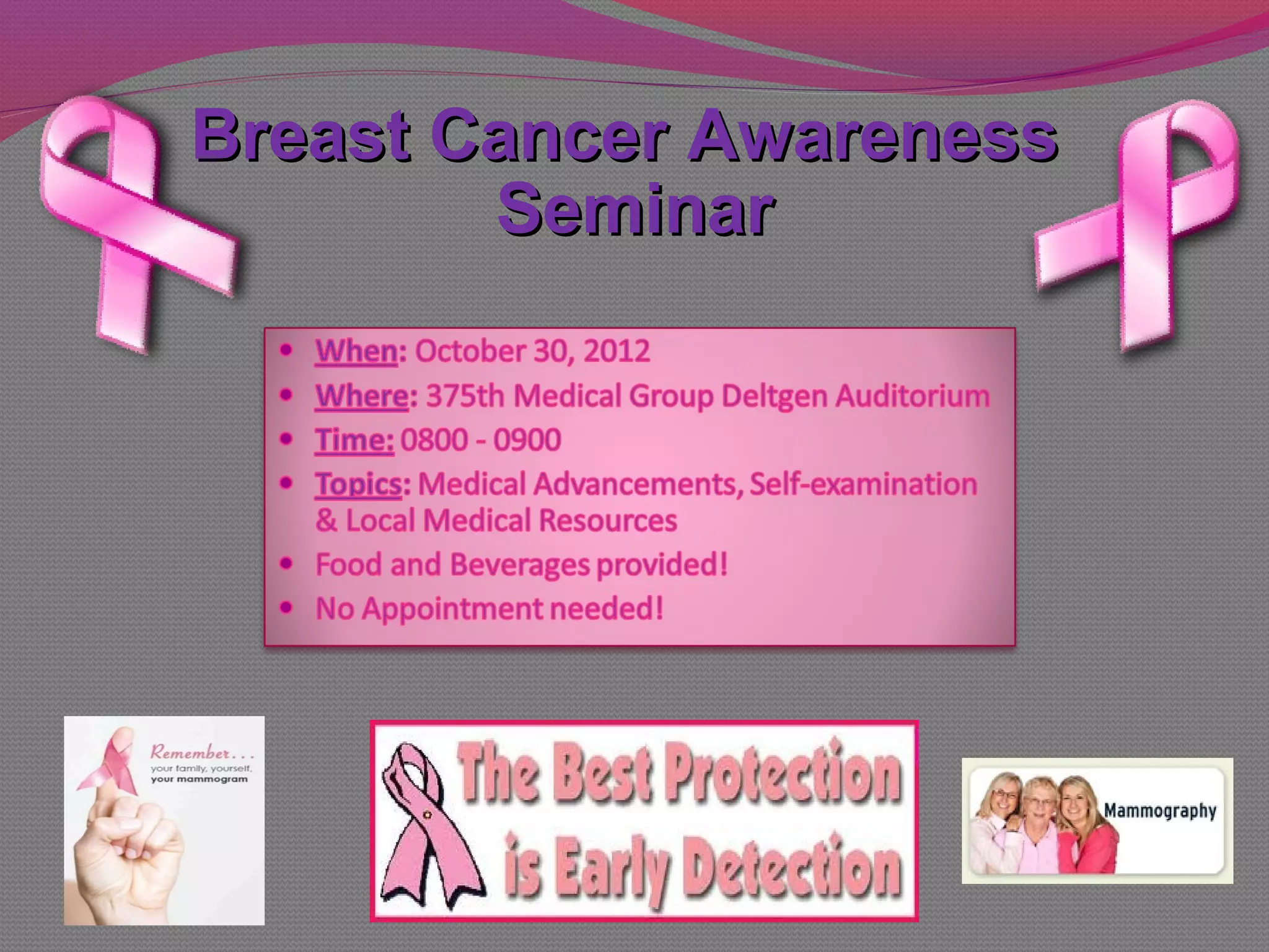 Mammogram flyer | PPT