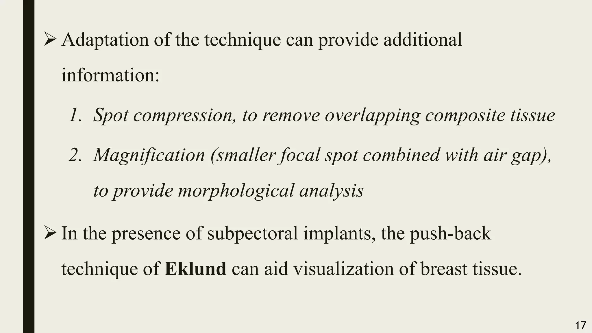 Mammogram and BI-RADS classification .pptx