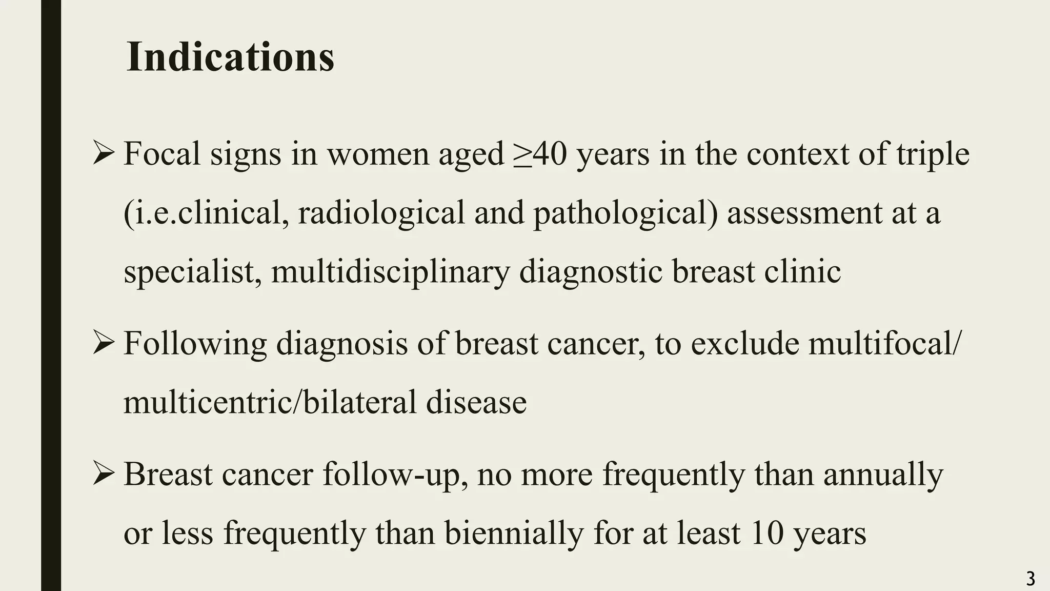 Mammogram and BI-RADS classification .pptx