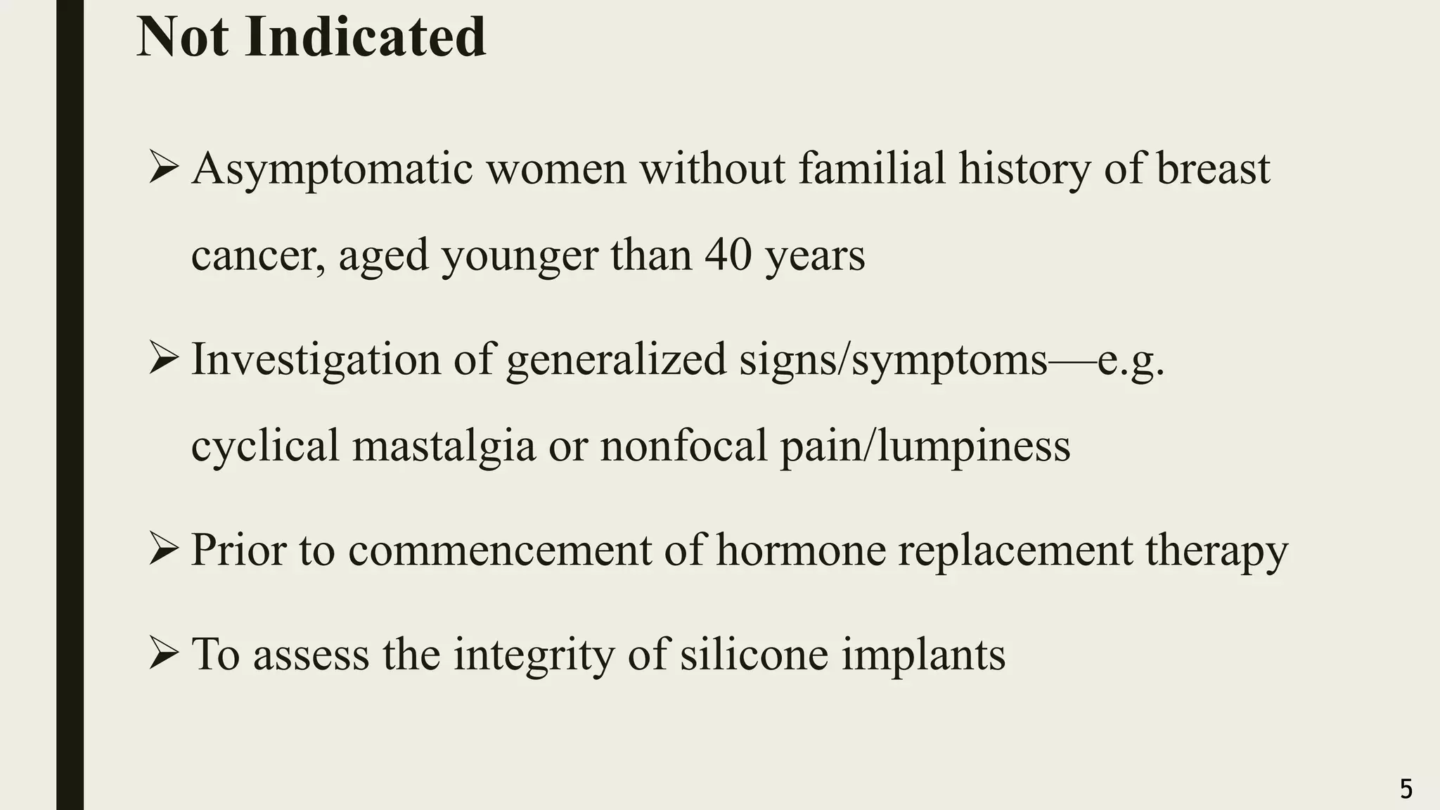 Mammogram and BI-RADS classification .pptx