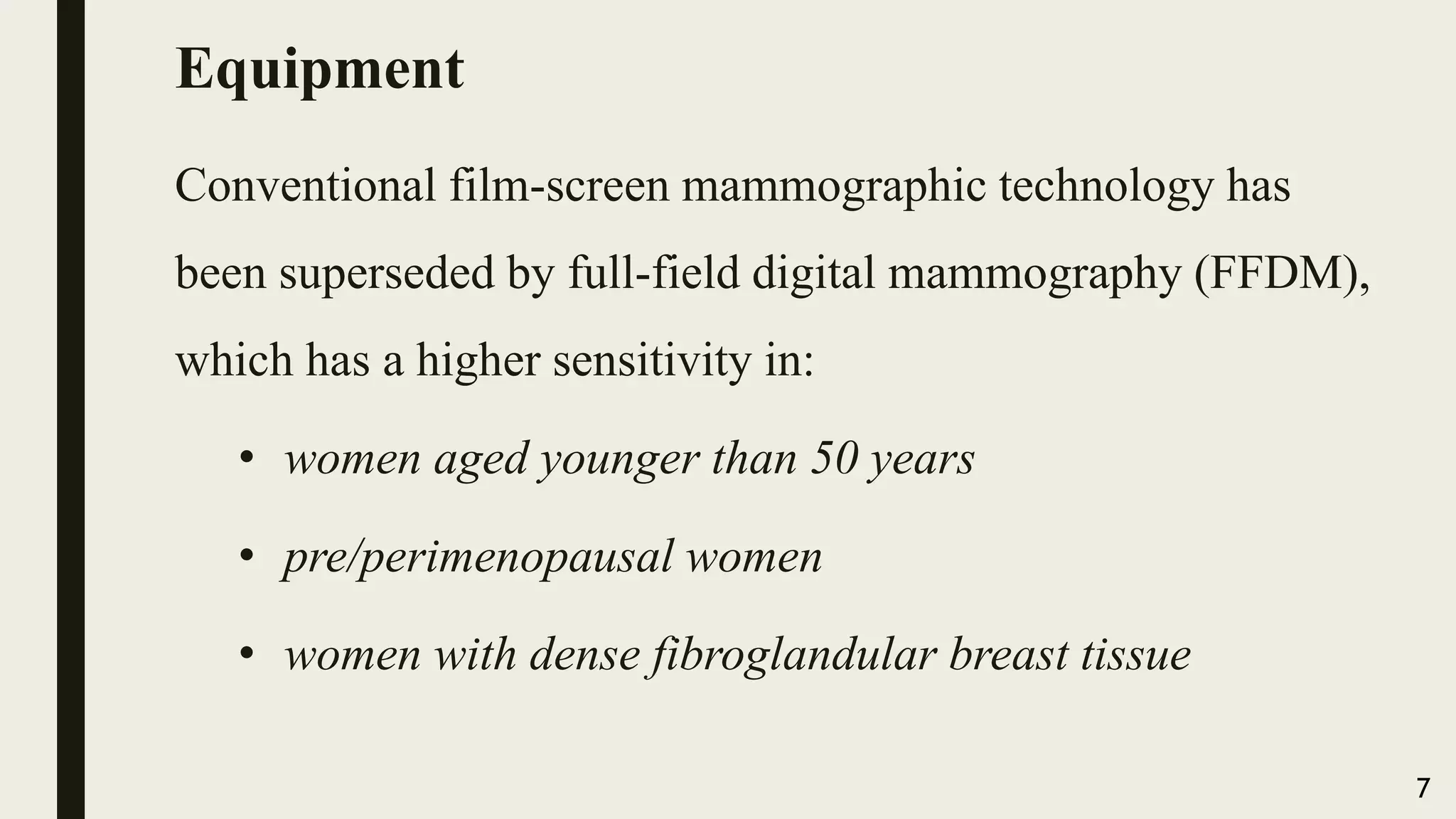 Mammogram and BI-RADS classification .pptx