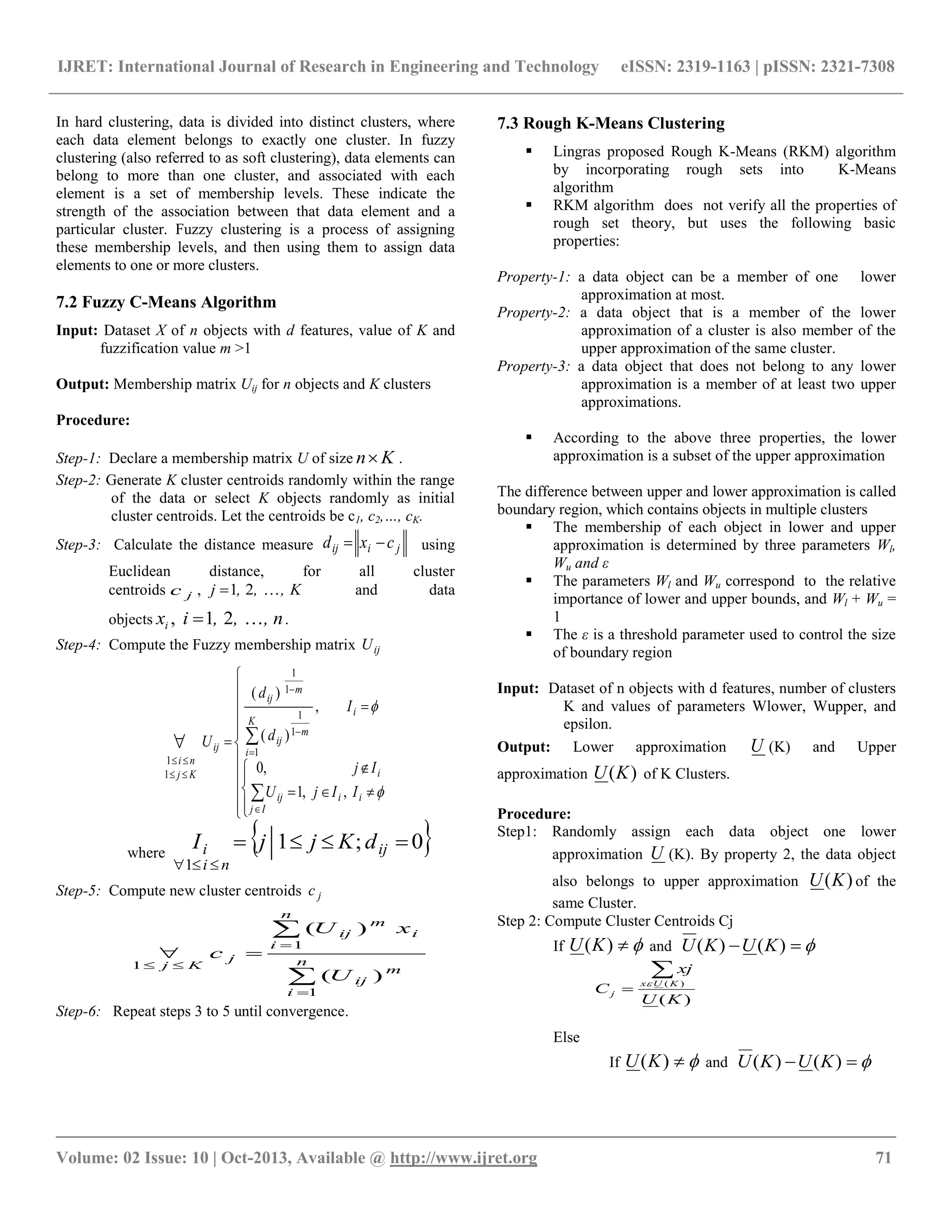 Mammogram Image Segmentation Using Rough Clustering Pdf
