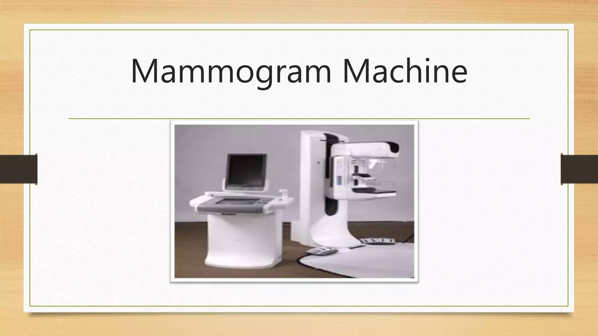Mammogram Screening | PPTX