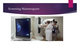 Mammogram screening | PPTX