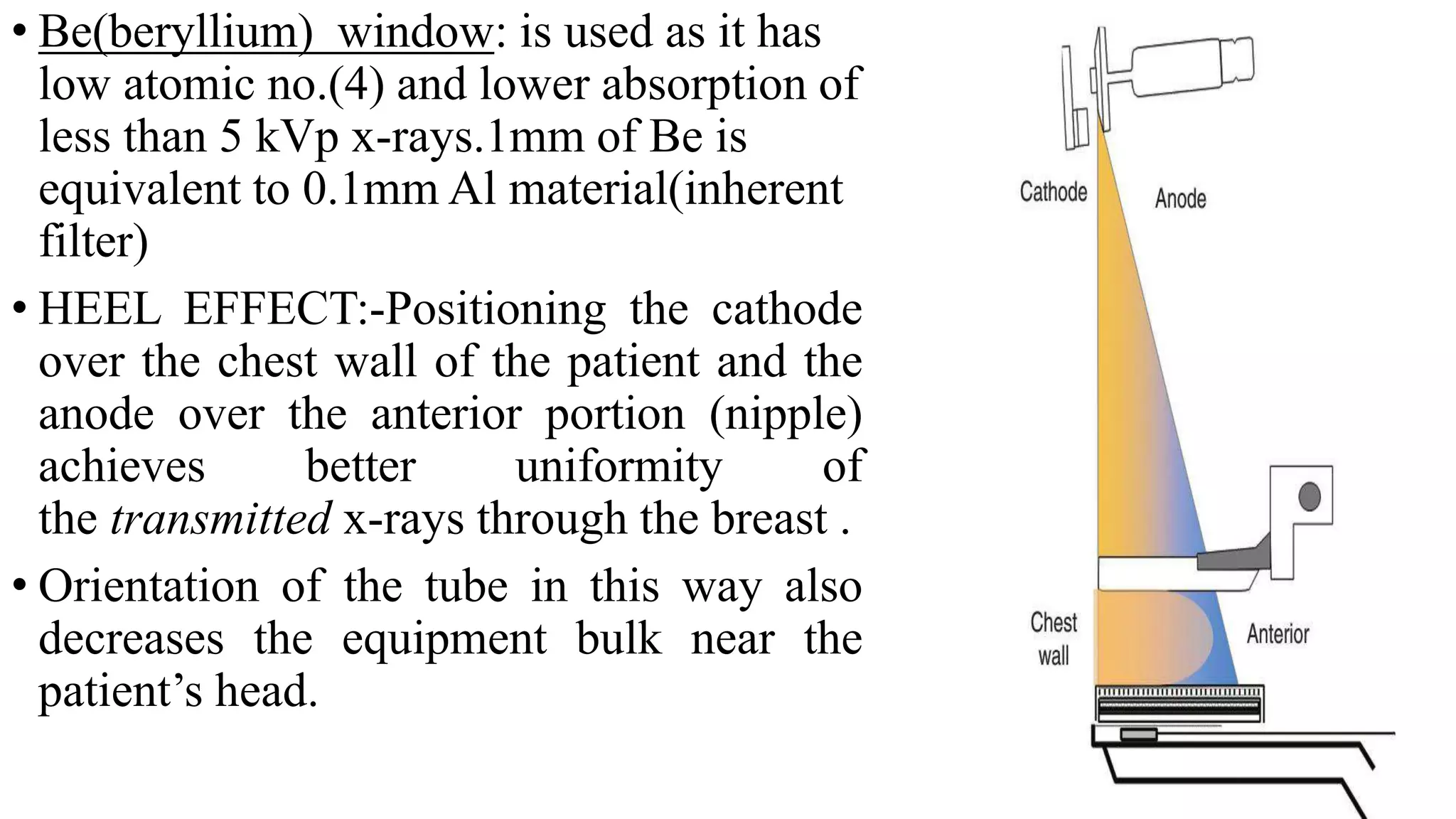 Mammographic equipment and its advancement | PPTX