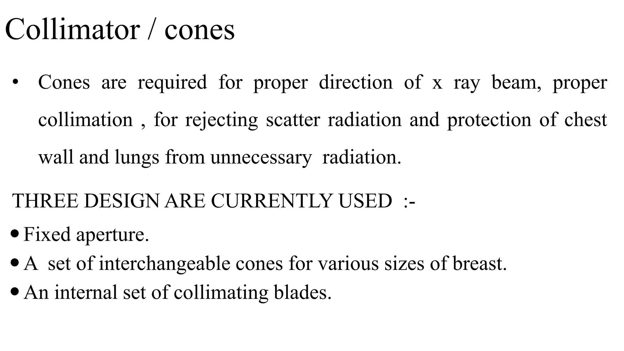 Mammographic equipment and its advancement | PPTX