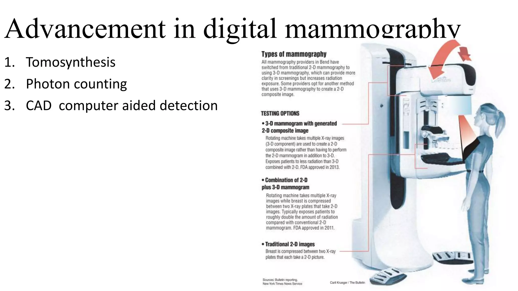 Mammographic equipment and its advancement | PPTX