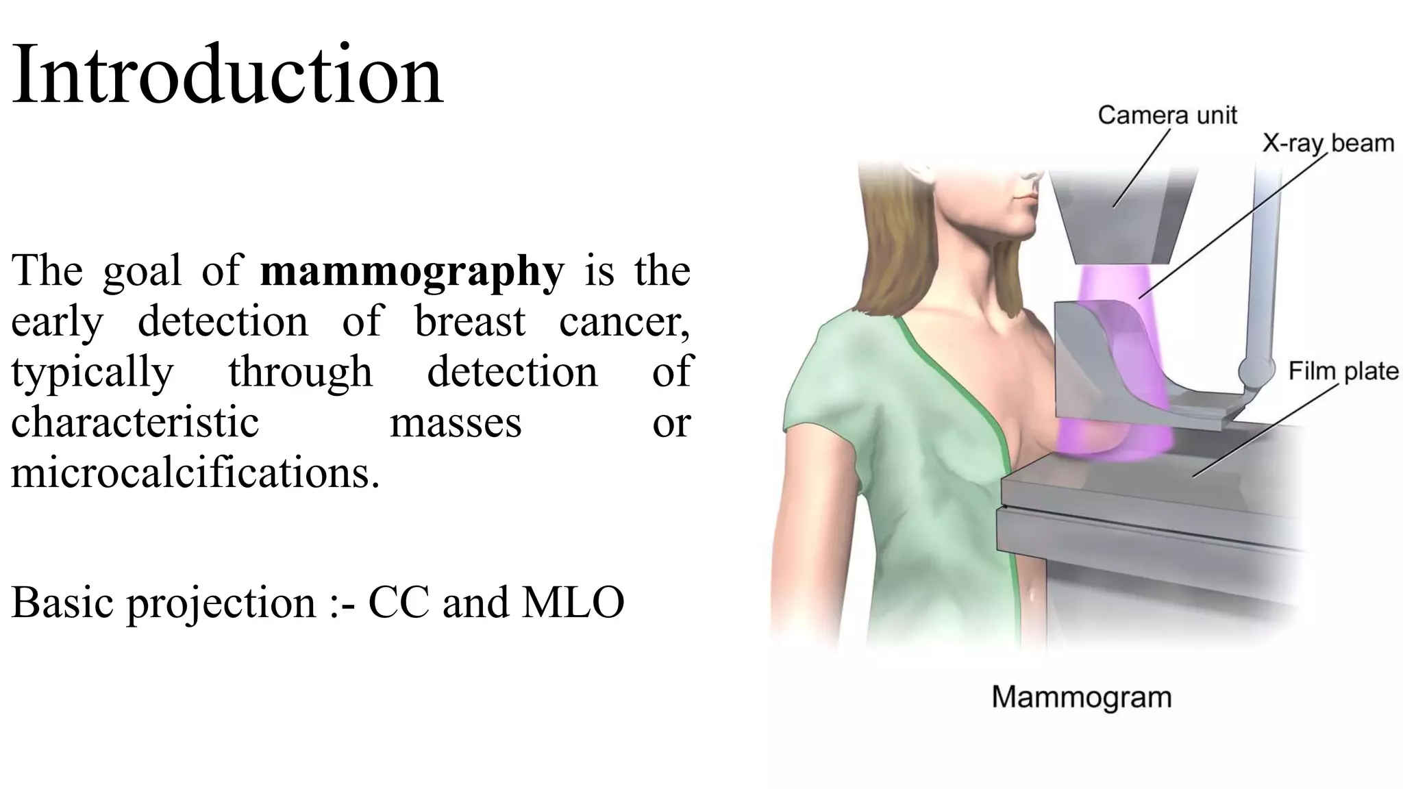 Mammographic equipment and its advancement | PPTX