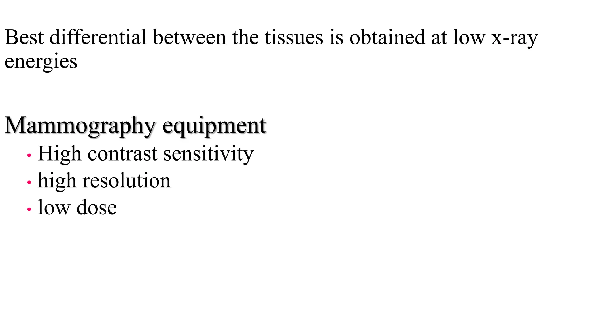 Mammographic equipment and its advancement | PPTX