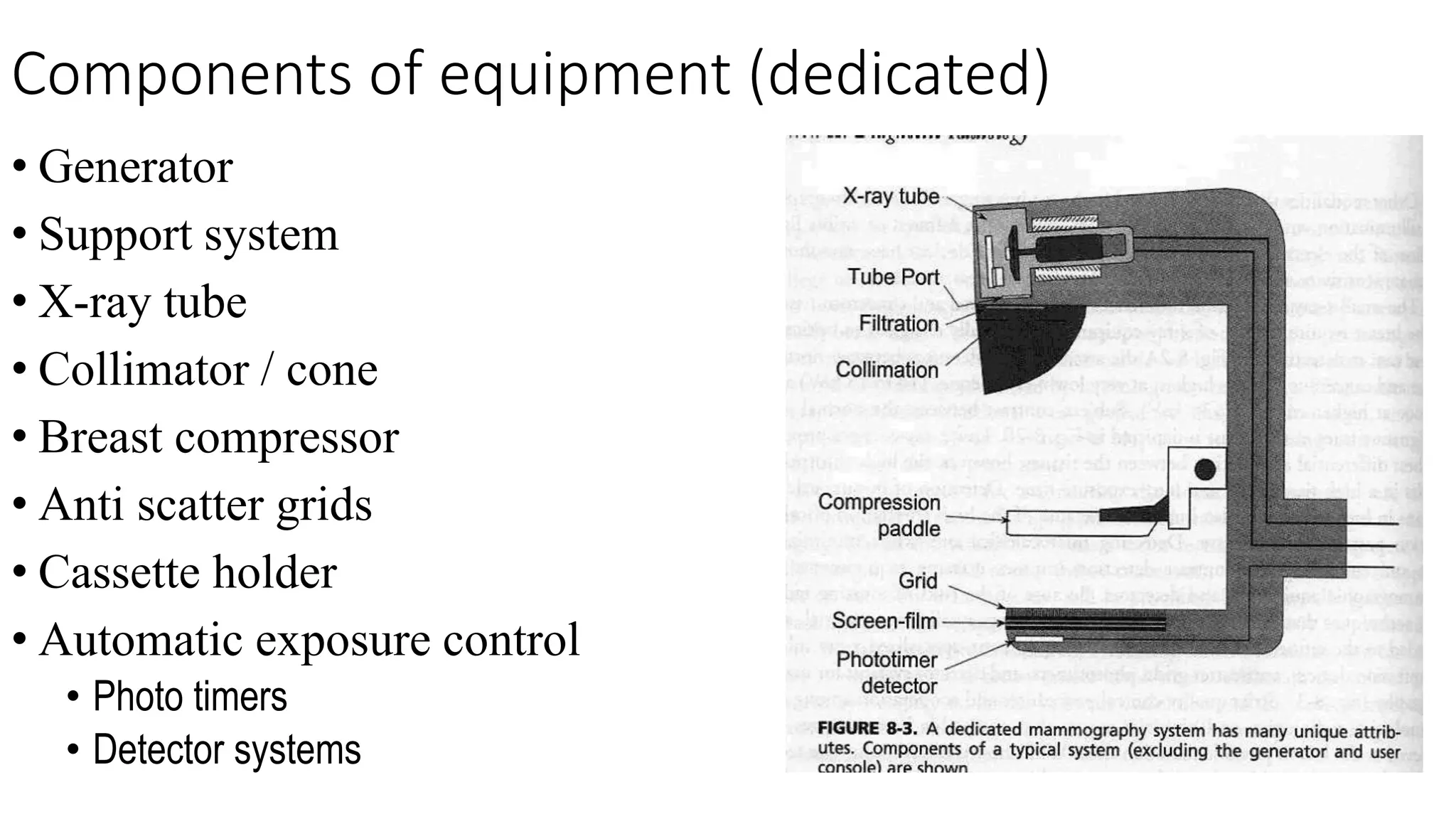 Mammographic equipment and its advancement | PPTX